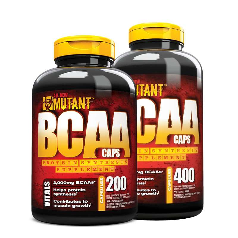 MUTANT BCAA - Free Form BCAAs In Ultra-fast Capsule Delivery