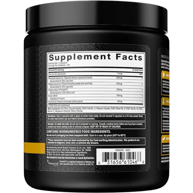 MuscleTech ALPHATEST | TESTOSTERONE BOOSTER